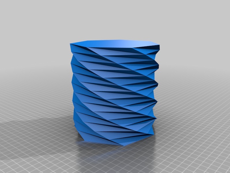 Free 3D file Low-poly vase [customized]・3D printer design to download・Cults