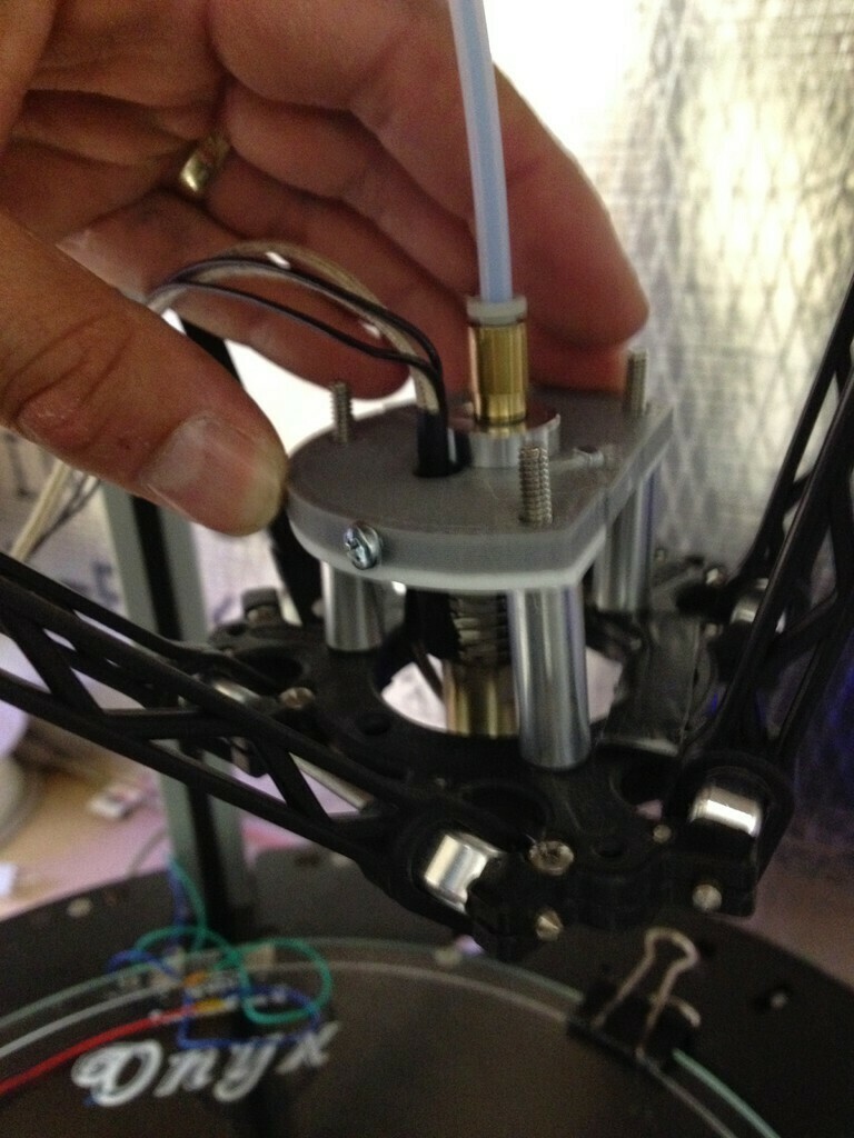 Free 3D file B3 Innovations Pico Hot End Mount for Rostock Max・Model to ...