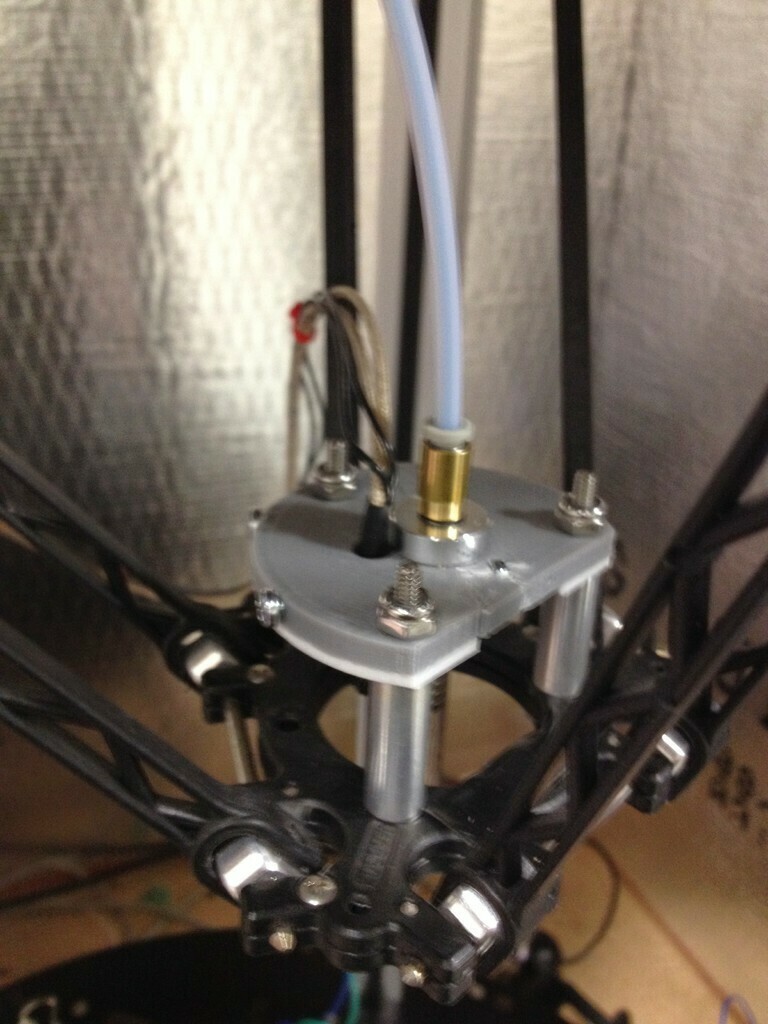 Free 3D file B3 Innovations Pico Hot End Mount for Rostock Max・Model to ...