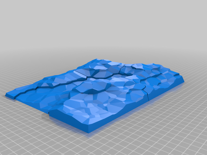 Free STL file Mini Crawler Rock Faces Diorama・3D print object to ...