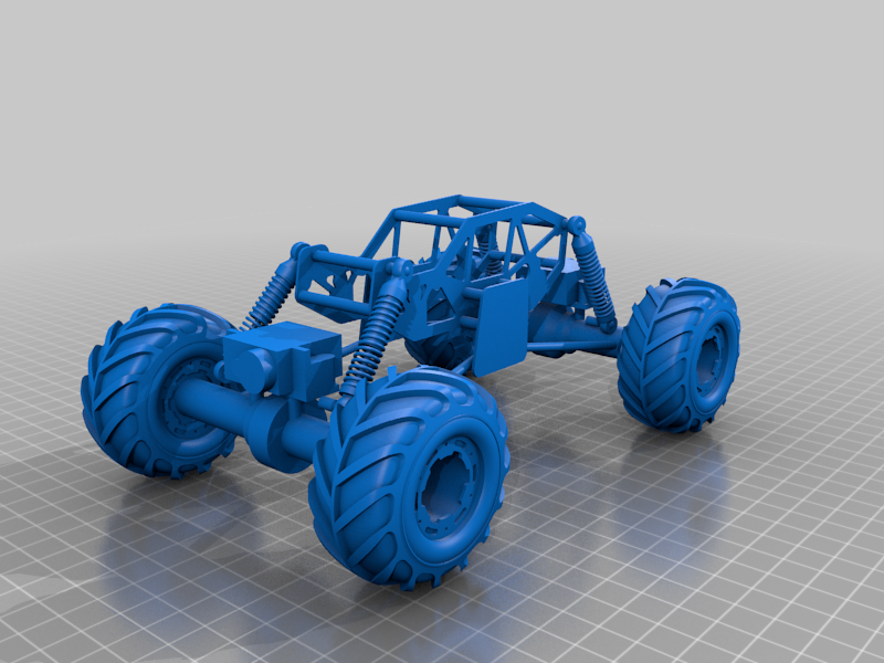 Free STL file Rover body for HBX 2098B 📷・3D printable model to download ...