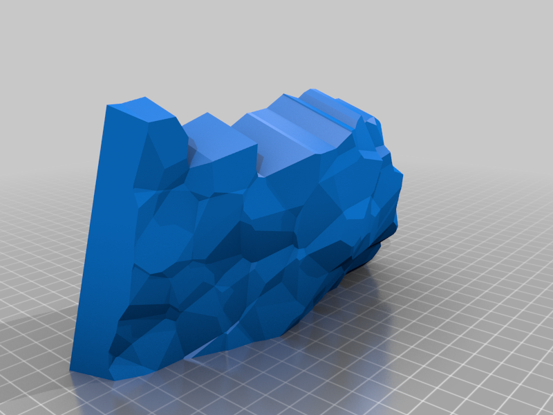 Free STL file Mini Crawler Rock Faces Diorama・3D print object to ...