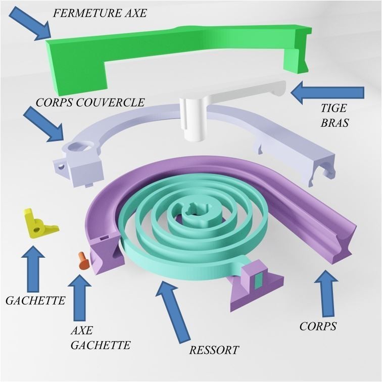 STL file ball thrower・3D print design to download・Cults