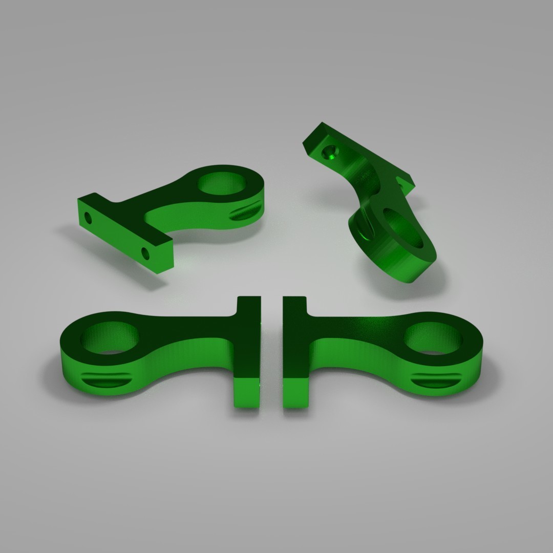 STL file wall bracket curtain rod 🔰・3D printer model to download・Cults