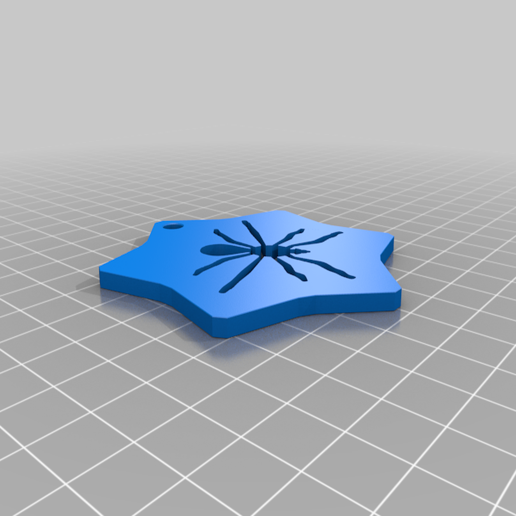 Free STL file spider pendant・3D printable model to download・Cults