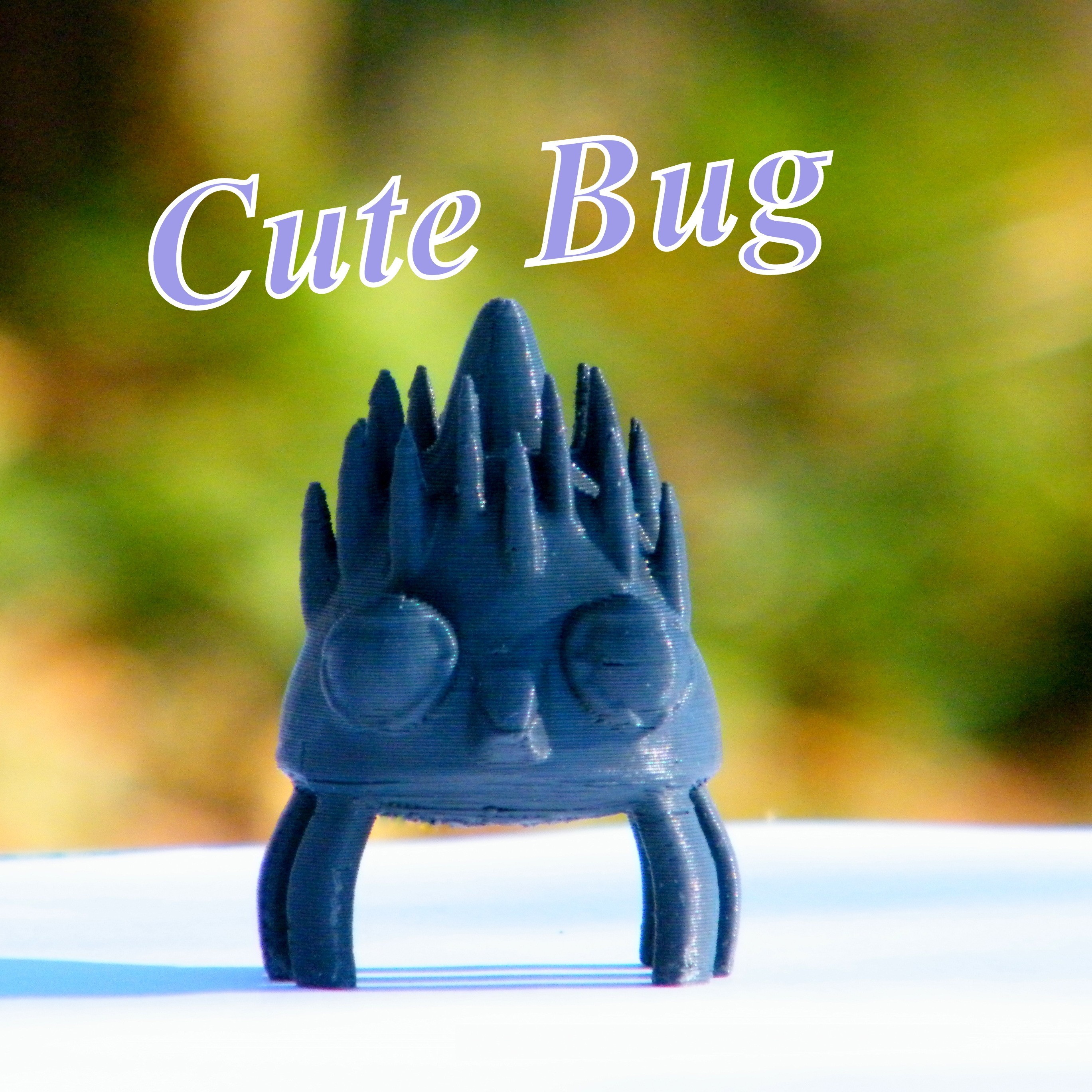 STL file Cute bug 🐛・3D printer model to download・Cults
