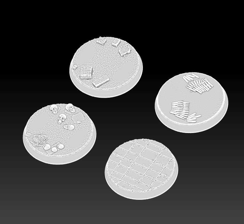 STL file WH40K base diameter 32 mm・Model to download and 3D print・Cults