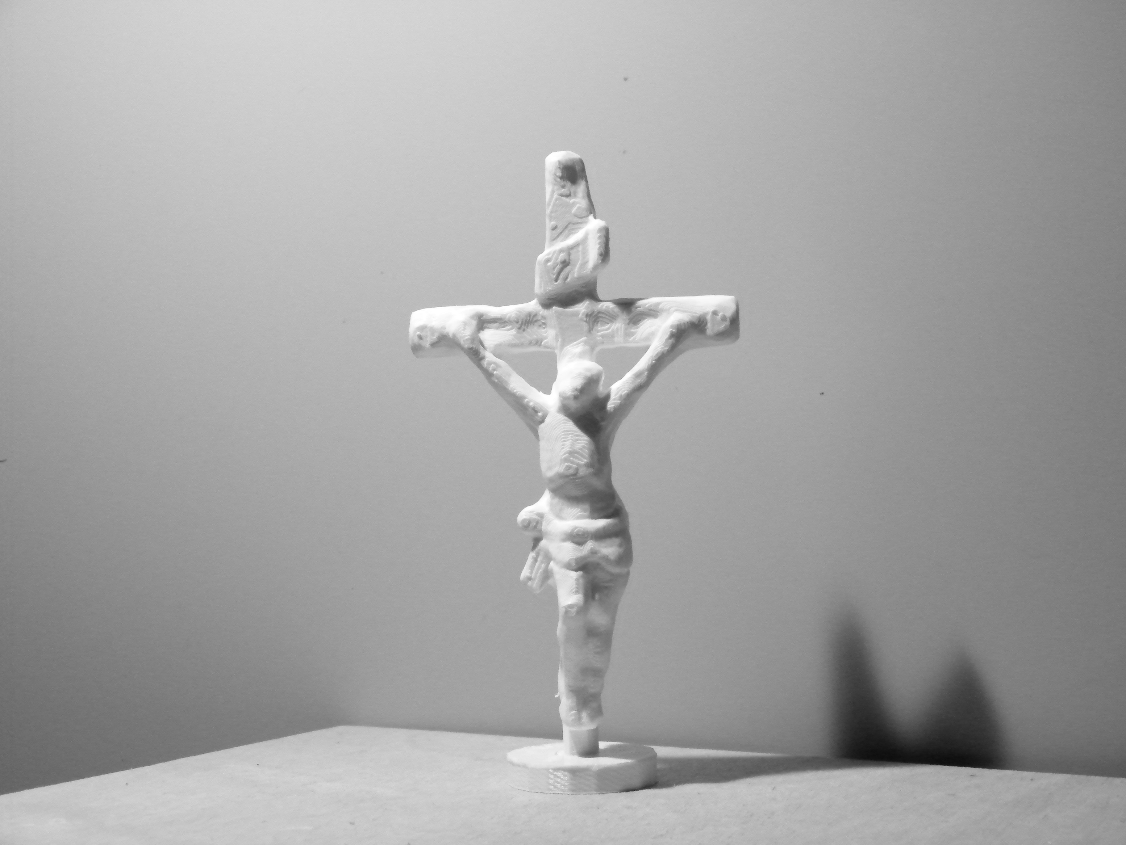 STL file Jesus lowpoly ️・3D printing template to download・Cults