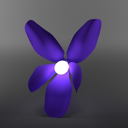 Download 3D printer templates violet wall light ・ Cults