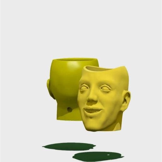 Download STL file Couple of pot heads • 3D printer model ・ Cults