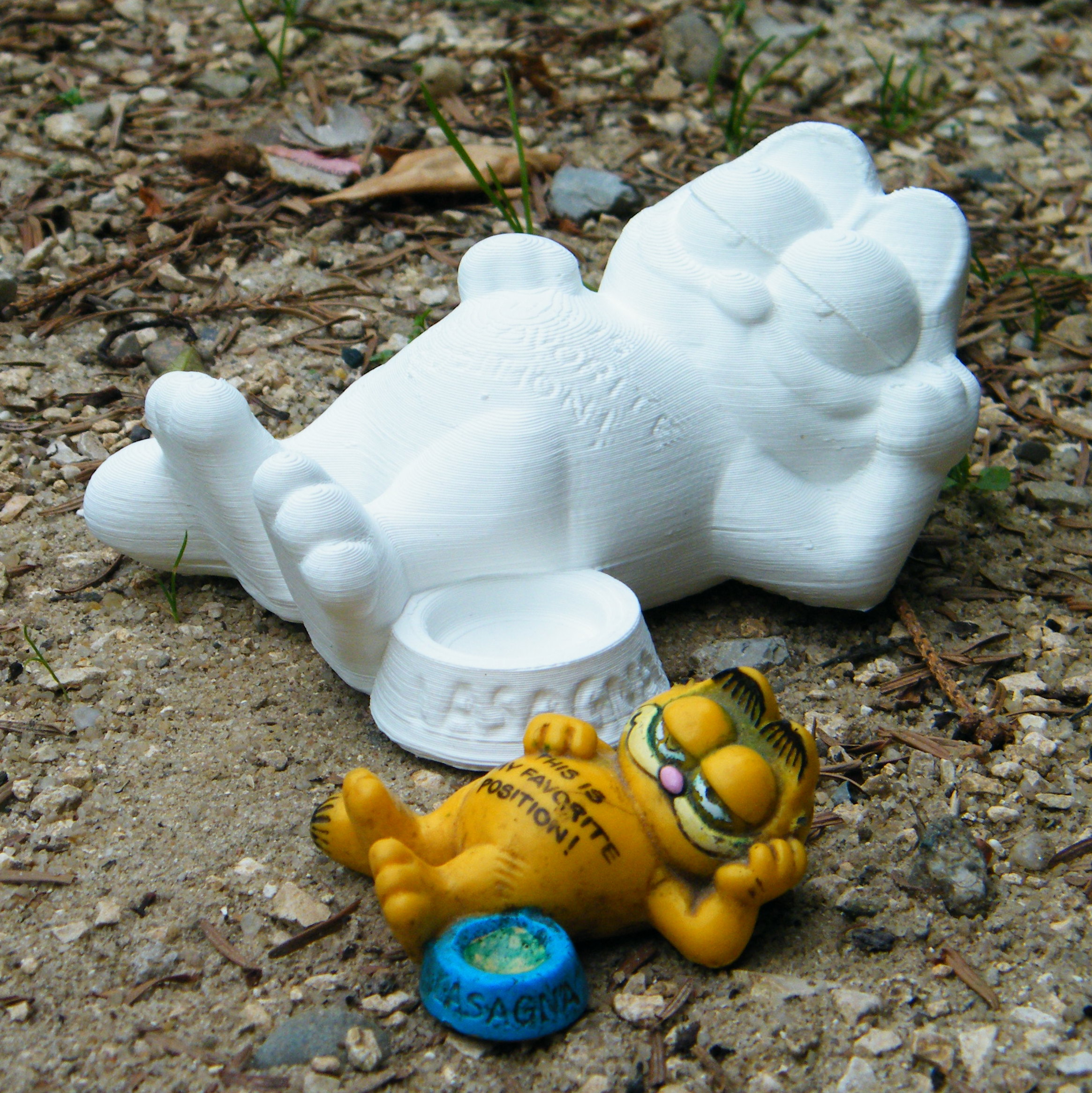 STL file Garfield・3D printing design to download・Cults