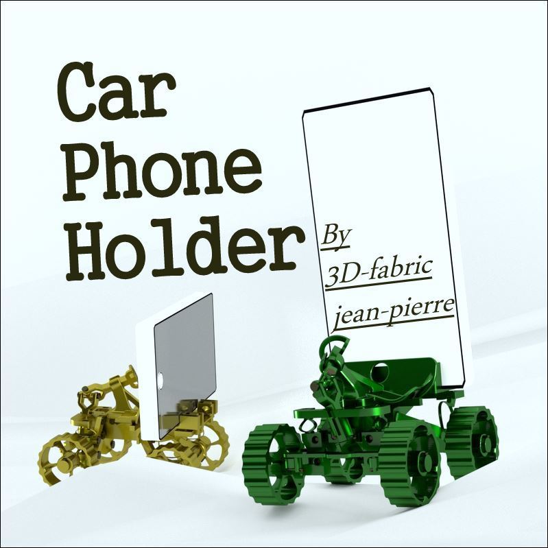 3D file Car Phone Holder・3D printable model to download・Cults