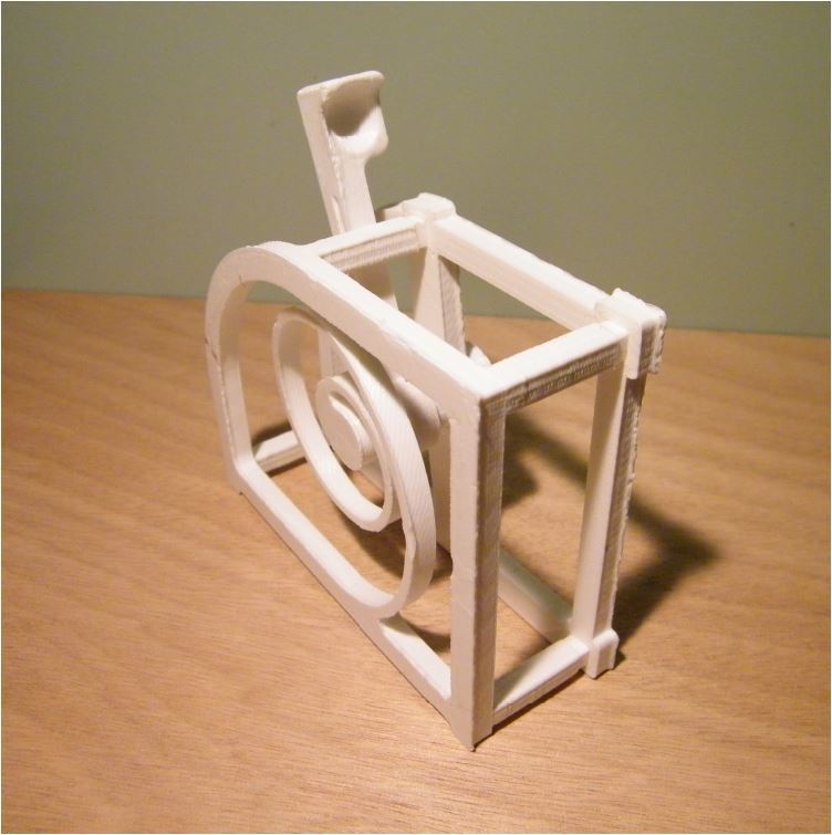 3D printed Spring catapult • made with Reprap Prusa・Cults