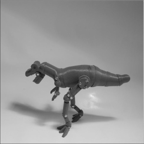 Imprimir en 3D robot T-Rex ・ Cults