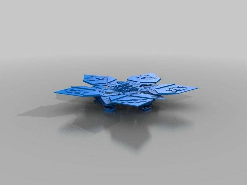 Free STL file penrose flower base・3D printable model to download・Cults