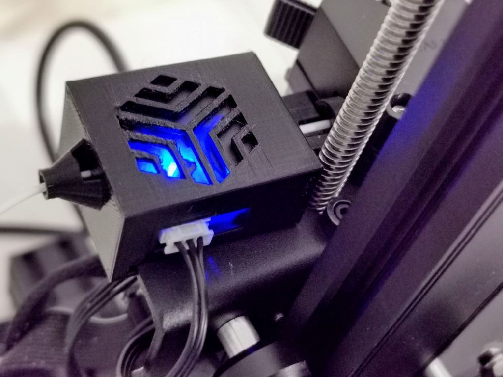 Free STL file Filament sensor guide for Creality CR-6・Object to ...