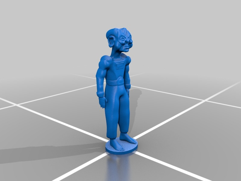 Free 3D file alien 3・3D printing template to download・Cults