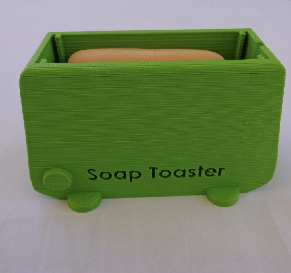 Free STL file Soap Toaster 🧼・3D printing model to download・Cults