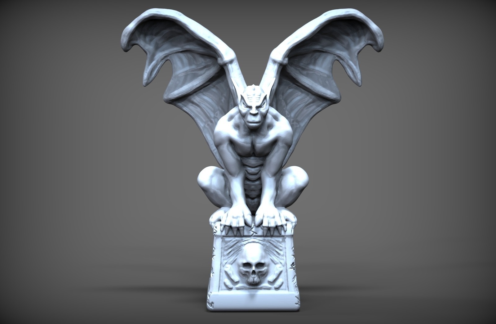 Archivo OBJ Gargoyle・Objeto imprimible en 3D para descargar・Cults
