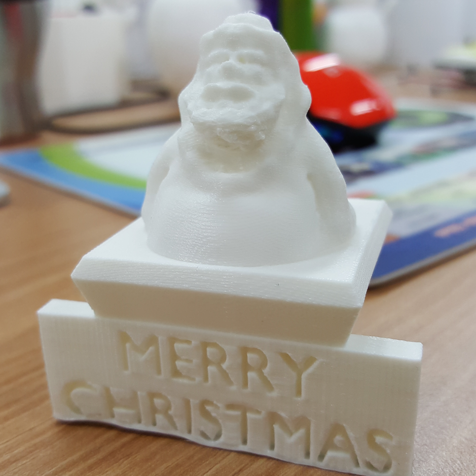 Free STL file Santa Christmas Statue・3D printable design to download・Cults