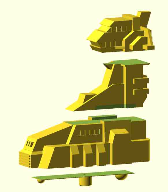 STL file Transformers GRANDUS G1 Control Tower・Model to download and 3D ...