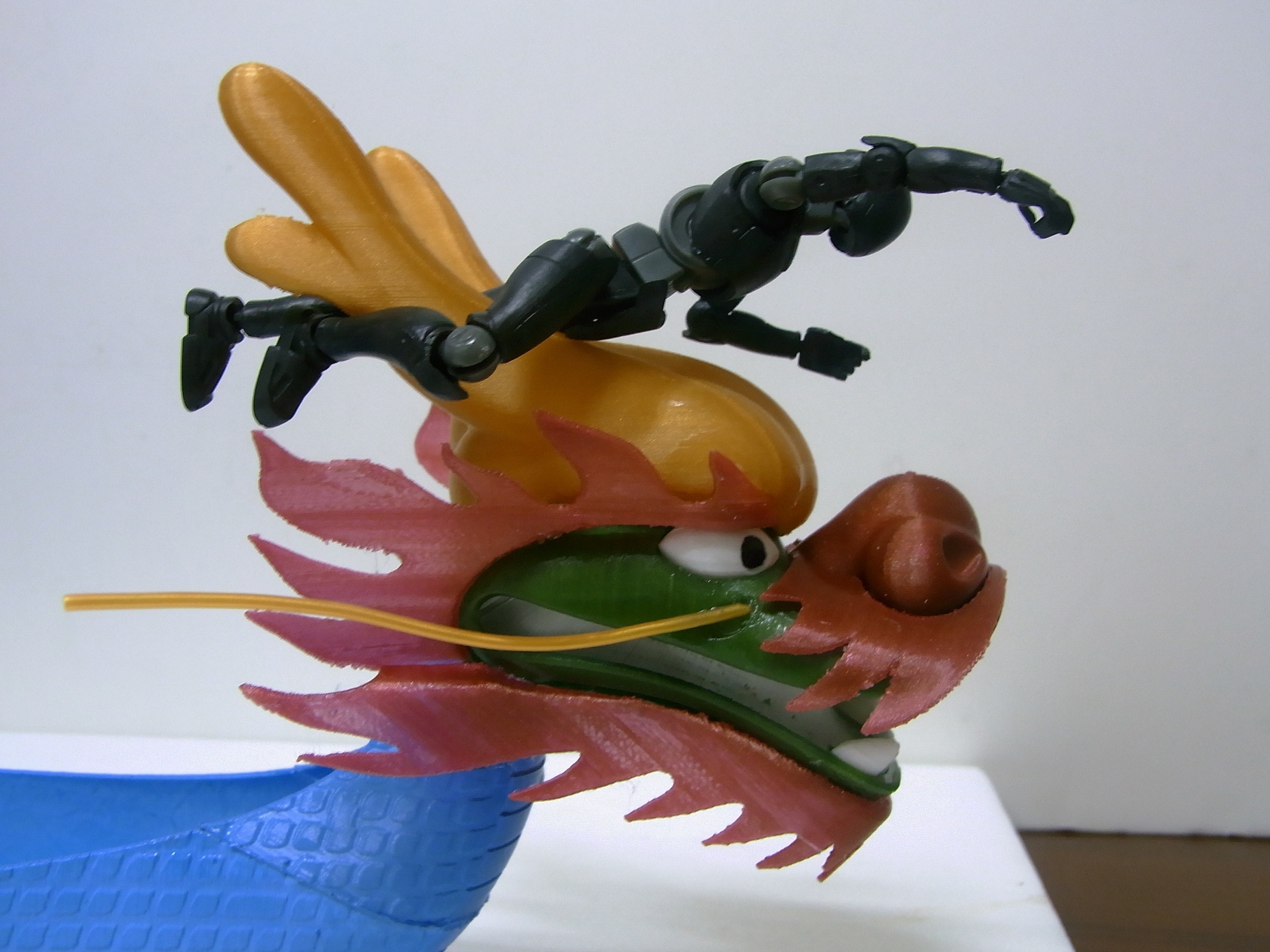 Free STL file Dragon Boat 🐉・3D printable model to download・Cults