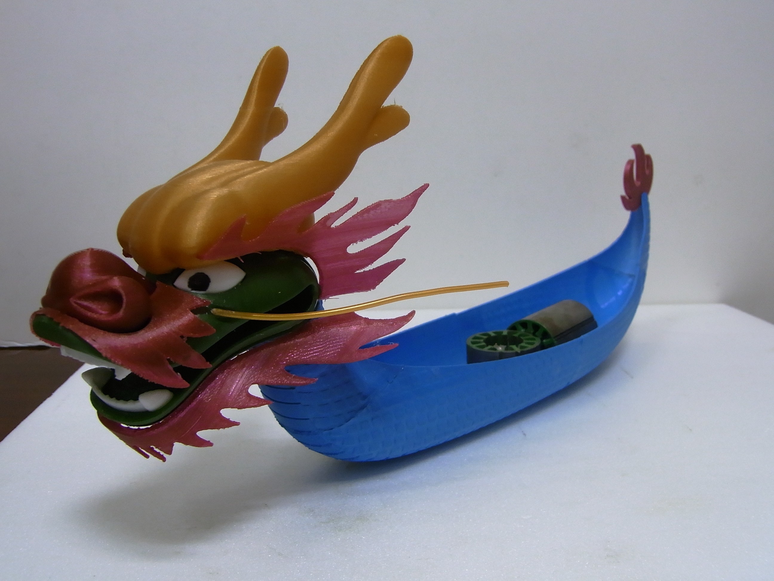 STL-Datei Dragon Boat kostenlos・3D-druckbare Vorlage zum herunterladen ...