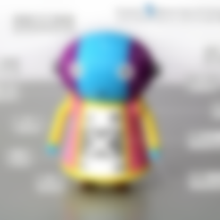Download free STL file Dragon Ball / 全王 / Zeno • 3D print template ・ Cults