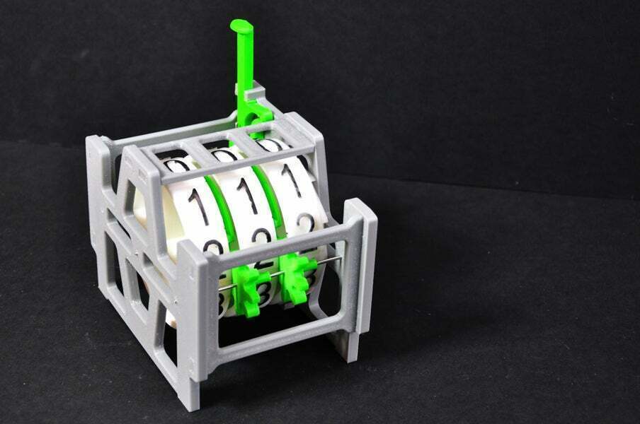 Archivo STL gratuito Contador mecánico 🎠・Design para impresora 3D para ...