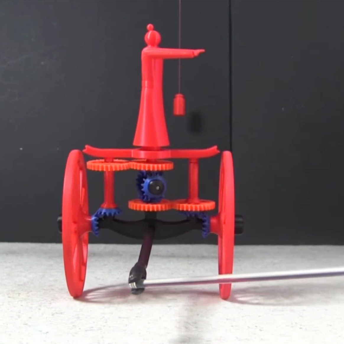 Free STL file South Pointing Chariot・3D printing idea to download・Cults