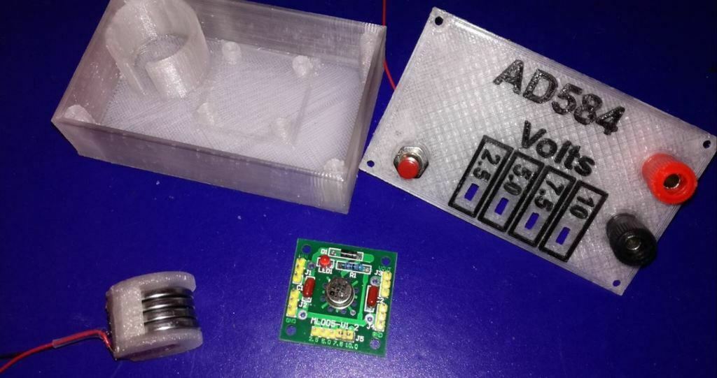 Archivo 3D gratis Boitier référence de tension AD584 🔌・Diseño de impresión 3D para descargar・Cults