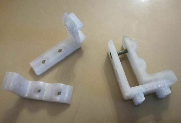 Free 3D file Idea to attach/fixing a plate on "I" profiles type (20x60 ...