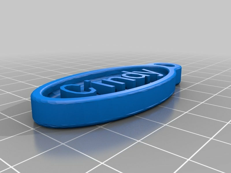 Free STL file Cindy Keychain・3D print object to download・Cults