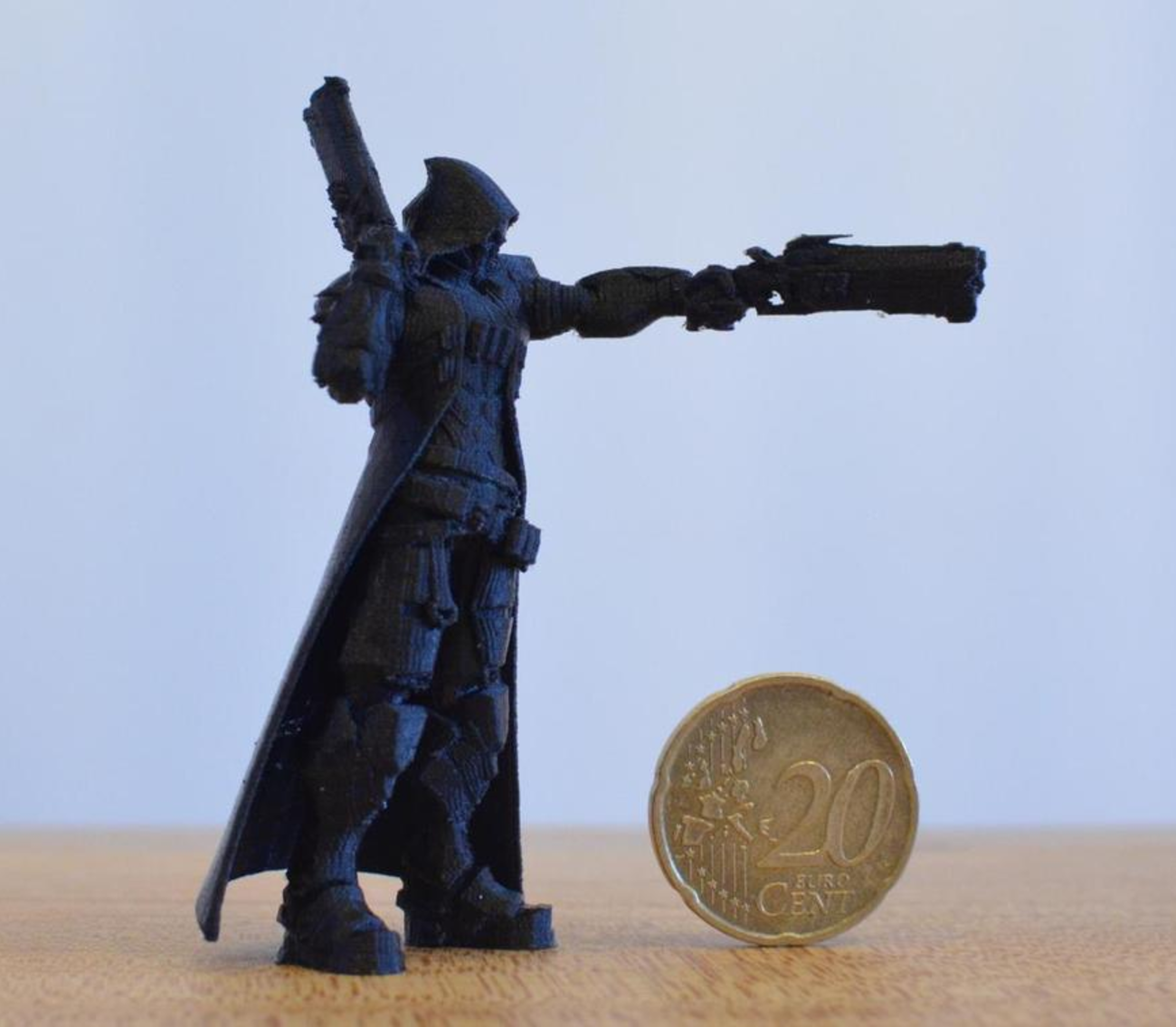 Download free STL file Reaper (Overwatch) fixed • 3D printing design ...