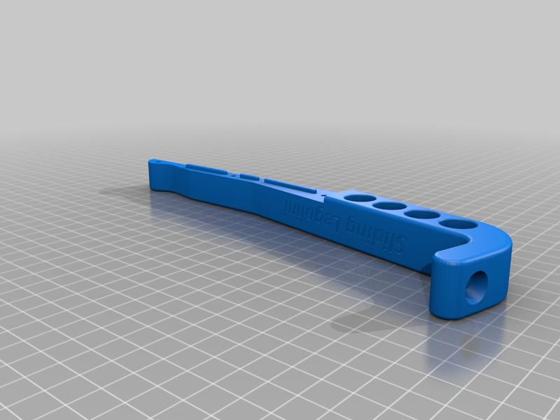 Бесплатный STL файл Sliding Legolini Slingshot Arm Mod・Объект для ...