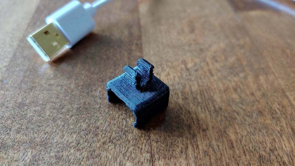 Free STL file USB Kabelhalter - USB Cable Clip・Model to download and 3D ...