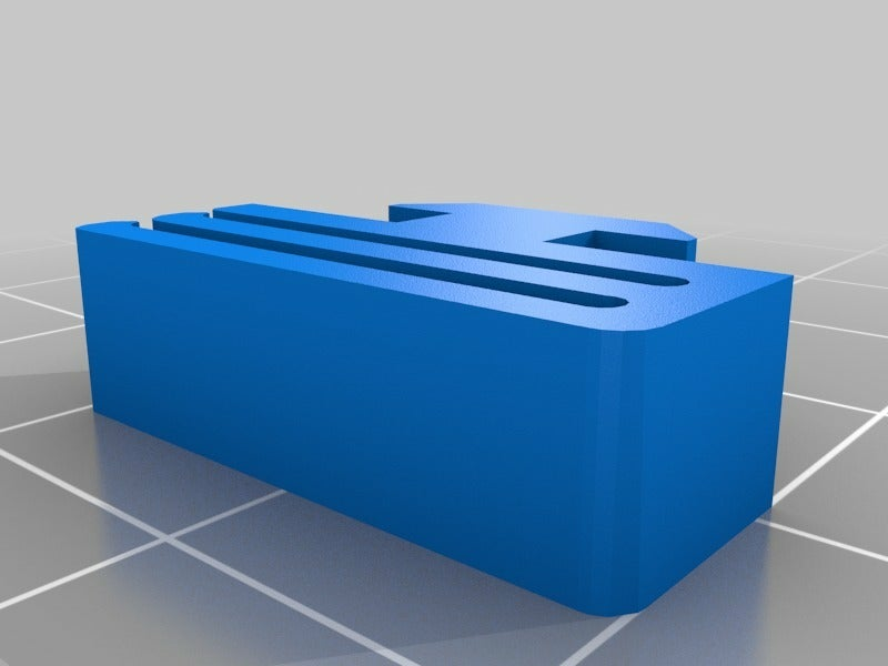 Free STL file T-Slot Cable Clip flat・3D printing idea to download・Cults