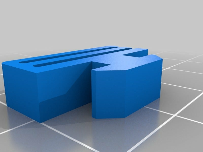Free STL file T-Slot Cable Clip flat・3D printing idea to download・Cults