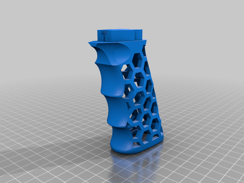 Free STL file Sliding Legolini Slingbow front grip mod・3D printer ...