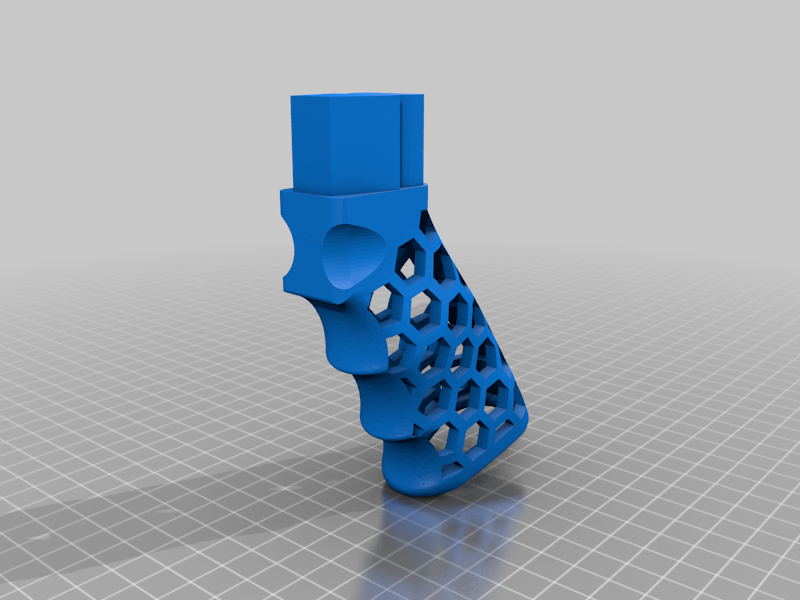Free STL file Pistol Grip Mod for Sliding Legolini・3D printable model ...