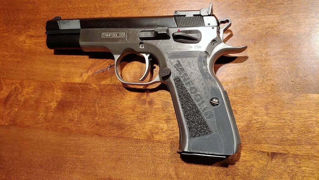 Free STL file Tanfoglio P19 Match Grip・3D printer design to download・Cults