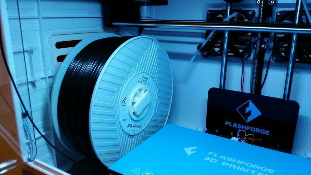 Free STL file Flashforge Dreamer sidepanel filamentholder・3D print ...