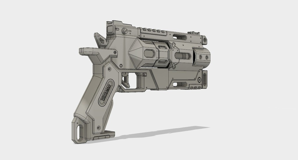 Télécharger fichier STL TITANFALL 2 // Pistolet Wingman • Design pour ...