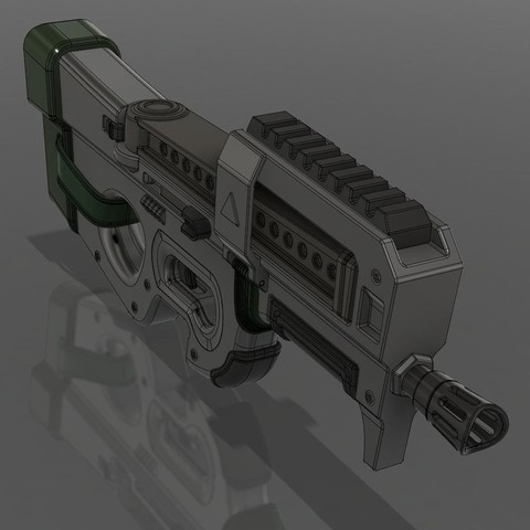 Download 3D print files FortNite Battle Royale // P90 ・ Cults