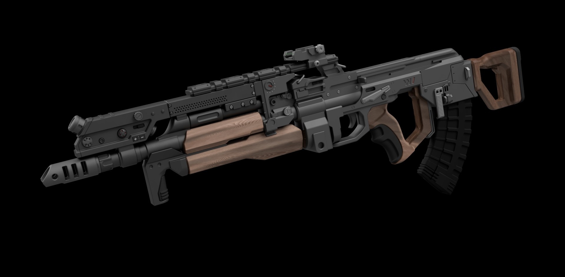 3D file Titanfall 2 // V47 Flatline 🎨・3D print object to download・Cults