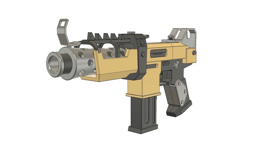 Free STL file FortNite Battle Royale // Tactical SMG 🦸・3D printable ...