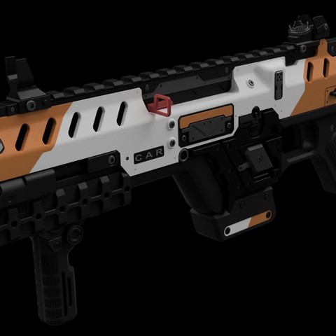 Download STL file TITANFALL 2 // CAR SMG • 3D printable design ・ Cults