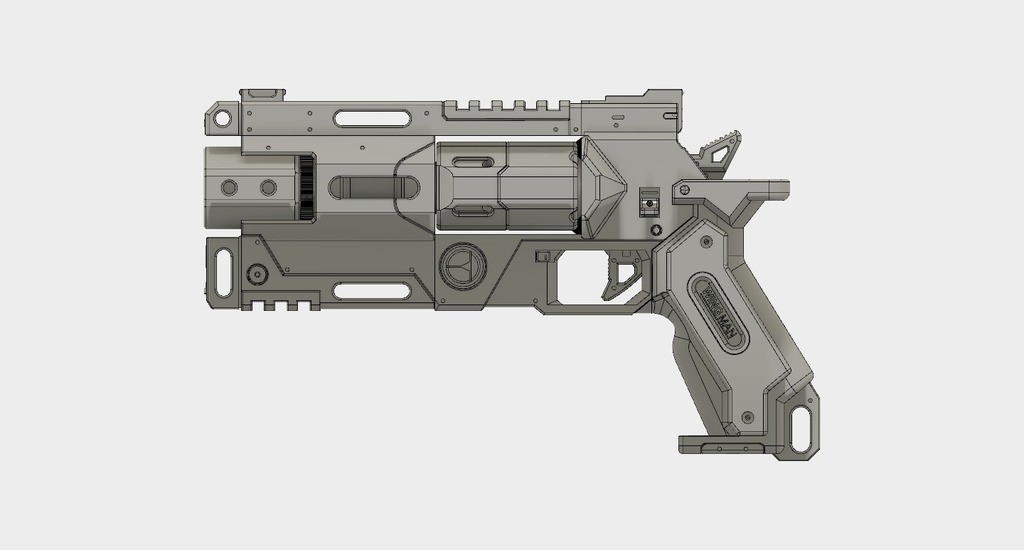 Télécharger fichier STL TITANFALL 2 // Pistolet Wingman • Design pour ...