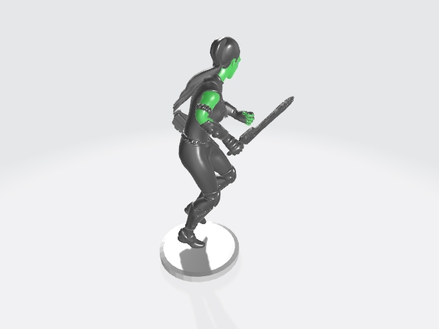 STL file Gamora Action Figure・3D printable design to download・Cults