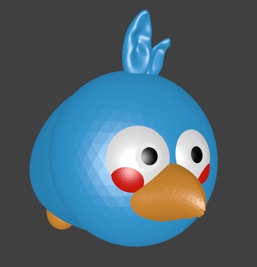 STL file Tsum Tsum my way: Angry Birds (6 figures)・3D printing template ...